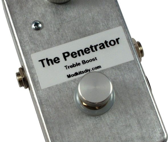 The Penetrator treble boost pedal kit new from MOD Kits DIY