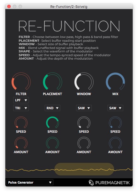 Puremagnetik releases Re-Function - A buffer modulation controller