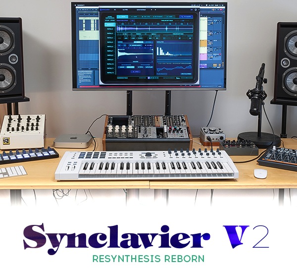 Arturia update Synclavier V, introduce resynthesis and sampling