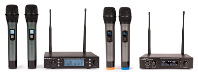 KAM launch two new professional handheld, KWM multi-channel UHF ...