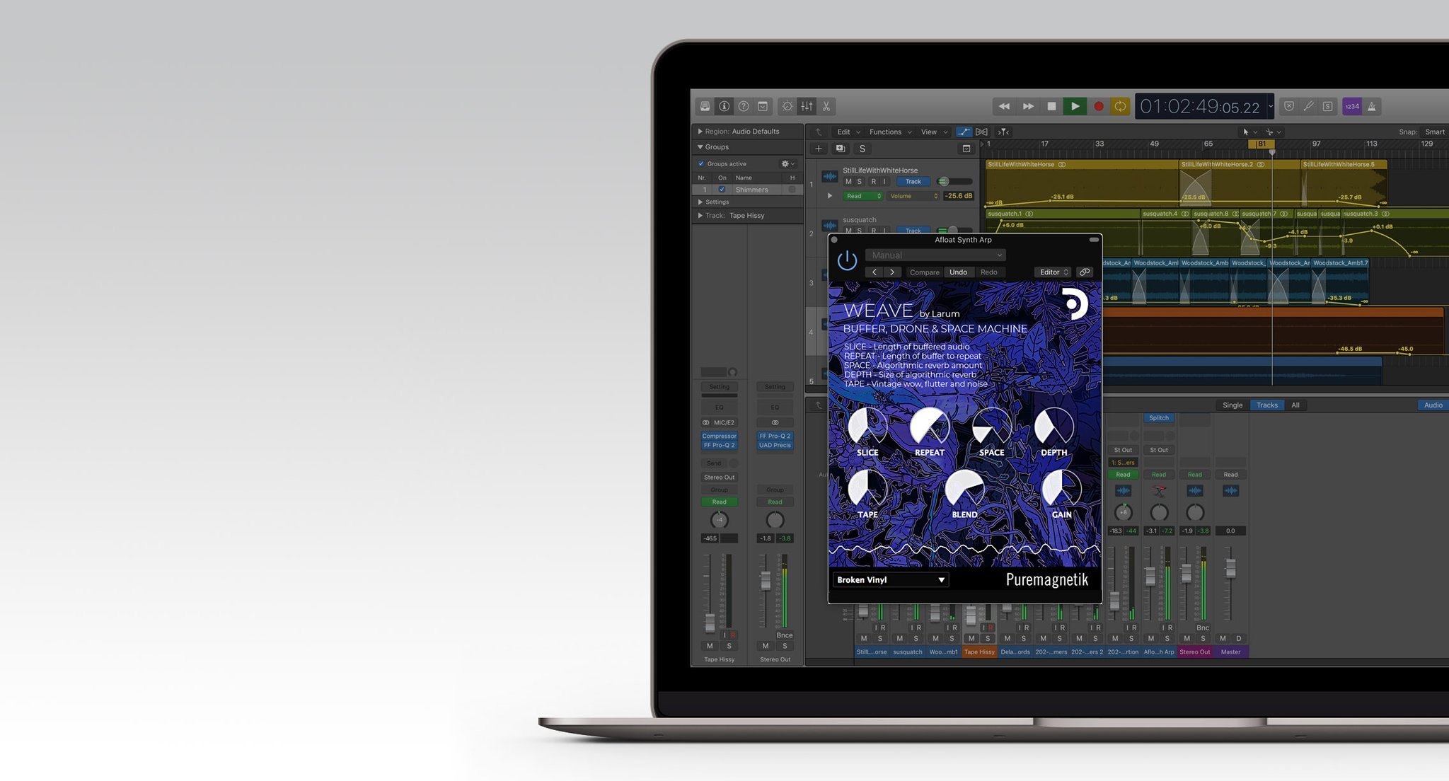 Puremagnetik releases a $1 buffer, drone & space machine