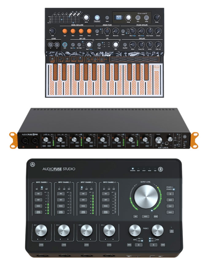 Arturia reveals new digital hardware synth and interface range