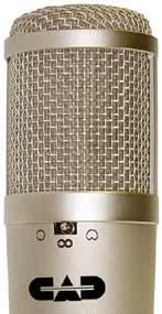 CAD Ships New GXL3000 Condenser Microphone
