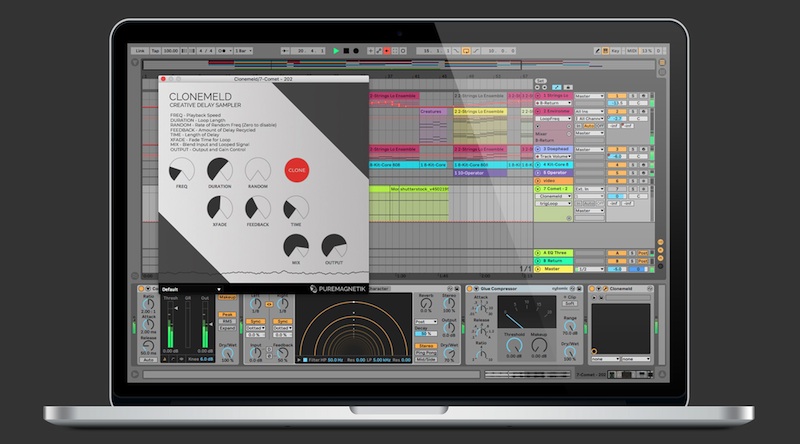 Puremagnetik releases Clonemeld - A creative delay sampler plug-in