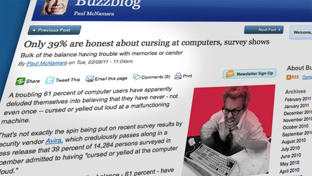 Do you curse at your computer?