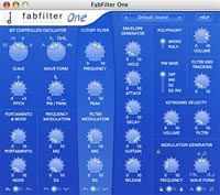 FabFilter One Plug-In Now Available in VST Format for OS X