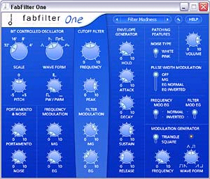 FabFilter One Monophonic Synth Updated