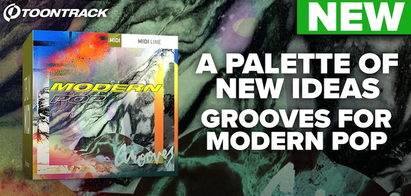 Toontrack release: Modern Pop Grooves MIDI! The Pop Chop Shop – Save 20 ...