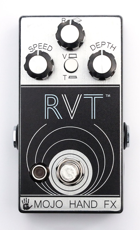Emulate three classic amplifier effects with the Mojo Hand FX RVT ...