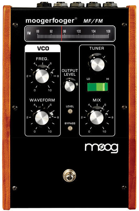 Moogerfooger effect uses broadcast radio signals