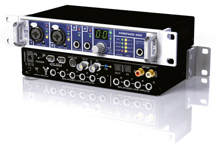 RME Ships Fireface 400 36-Channel 24 Bit/192 kHz FireWire Audio Interface