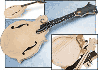 Stewart-MacDonald Adds A5 and F5 Mandolin Kits to Catalog