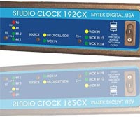 New Studio Clock 192CX from Mytek Digital