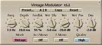 Vintage Modulator VST PC Plug-In Updated to Version 1.1